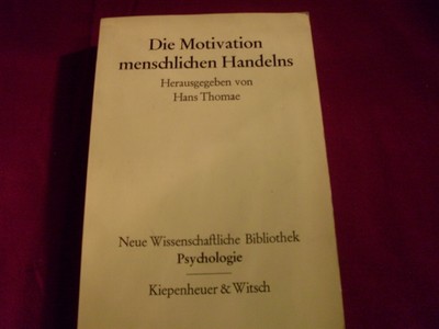 82042 DIE MOTIVATION MENSCHLICHEN HANDELNS TOP! Psych | eBay.de
