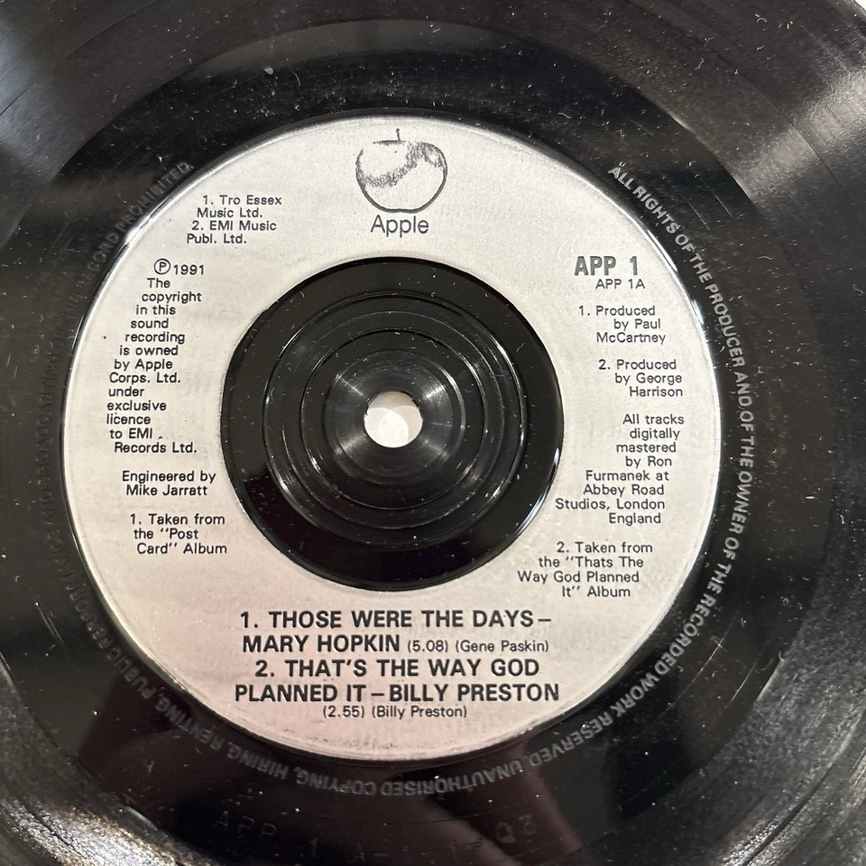 Various - Apple E.P. - Original UK 1991 Apple 7" EP - APP1 | eBay UK