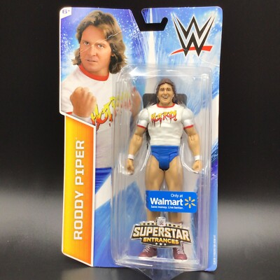 Rowdy Roddy Piper WWE Mattel Basic Superstar Entrances Figure New WWF ...