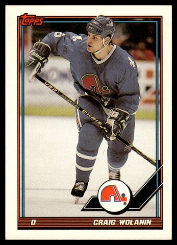 1991-92 Topps #199 Craig Wolanin Quebec Nordiques | eBay