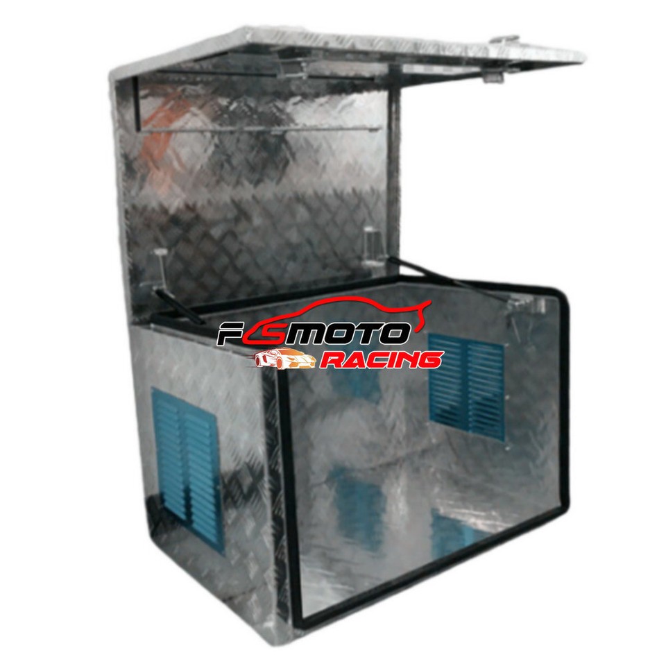 30"LX23"WX23"H Aluminum Generator Tool Box Trailer Storage Generator ...