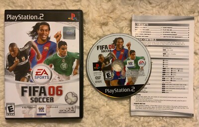 FIFA 06 Soccer PS2 EA SPORTS 2005 Football Futball Playstation 2 ...