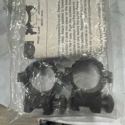 Vortex Optics 1 Inch Riflescope Medium Rings, Picatinny/Weaver Mount ...