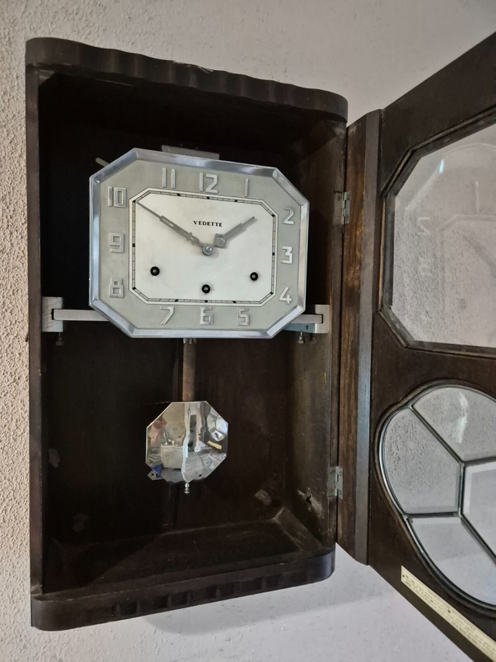 Vedette French Westminster chime wall clock (0651 ) | eBay