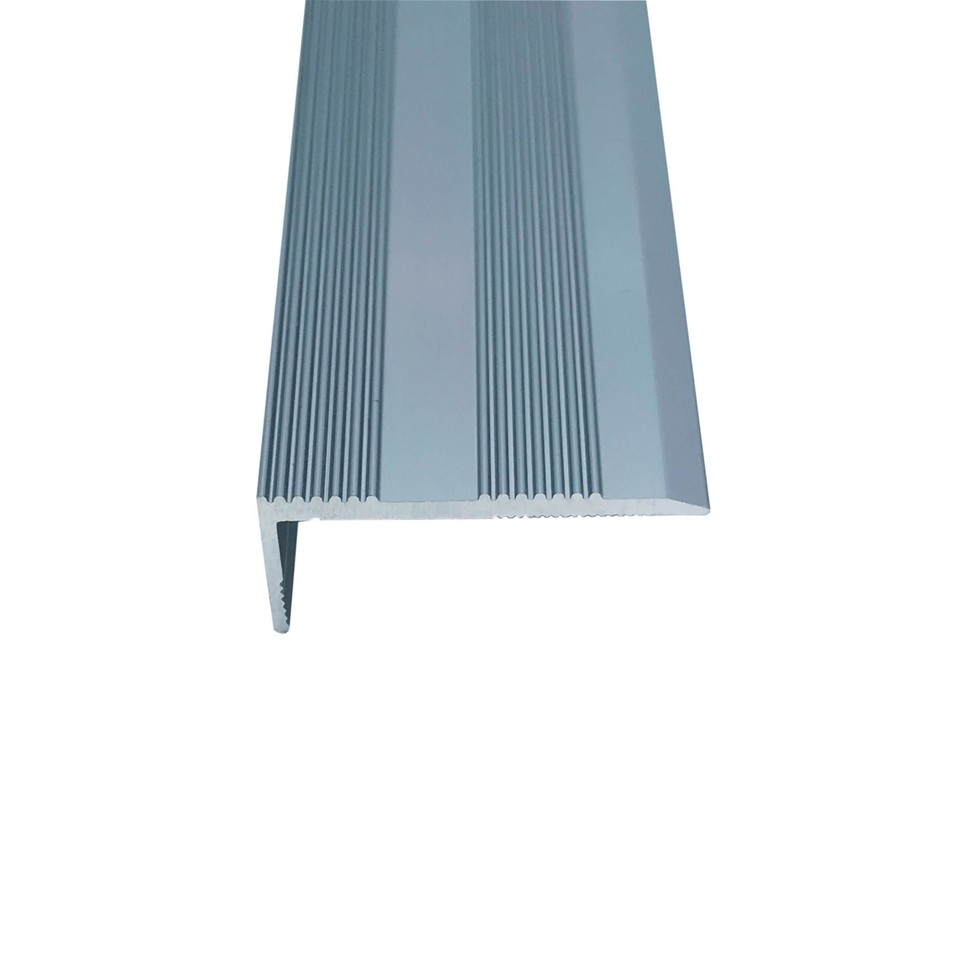 Aluminium Stair Edging - Self Adhesive - Trim Step Nosing Edge ...