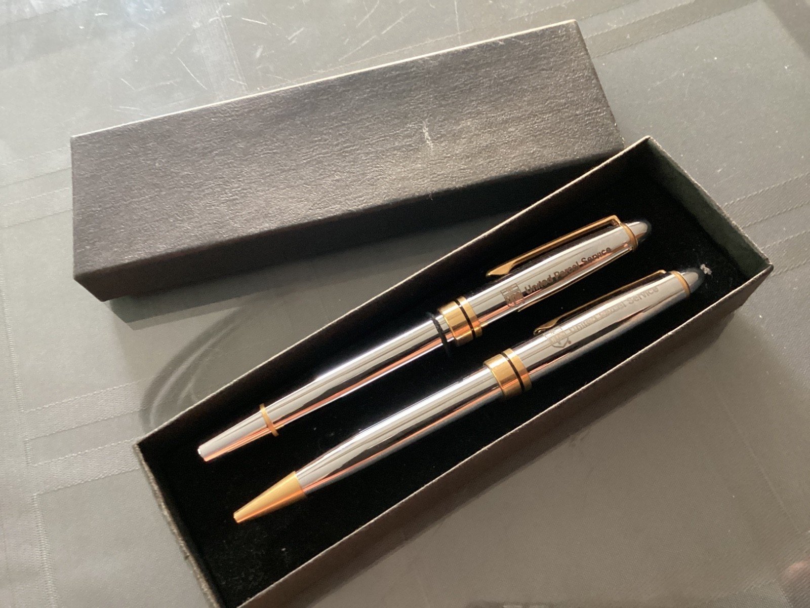 Set of 2 Parker Pens Engraved United Parcel Service | eBay