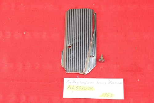 Singer Sewing Machine 221 Featherweight Face Plate & Screw | eBay