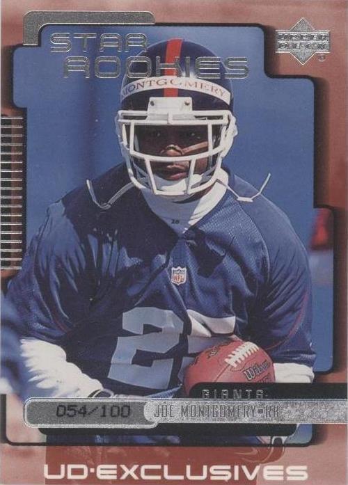 1999 Upper Deck - Star Rookies Joe Montgomery #257 Ud Exclusives Level ...