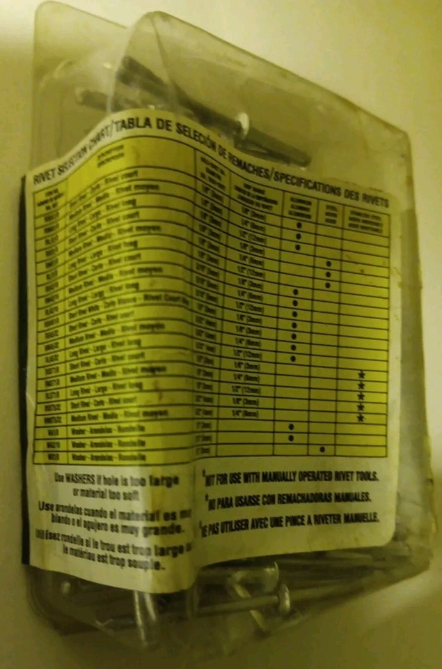 Arrow 1/8" 100 Long EZ-Pull Rivets for RHT300, RH200, RL100 Other Rivet ...