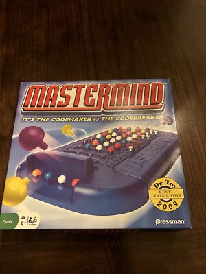 Mastermind Complete Pressman 2009 Codebreaker Vs. Codemaker | eBay