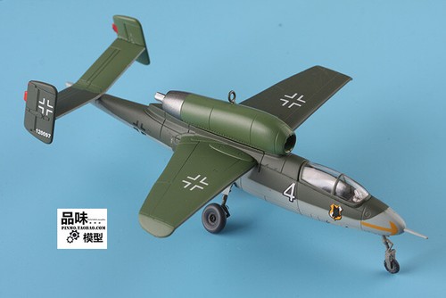 1/72 German HE162 Salamander jet fighter model 1945 | eBay