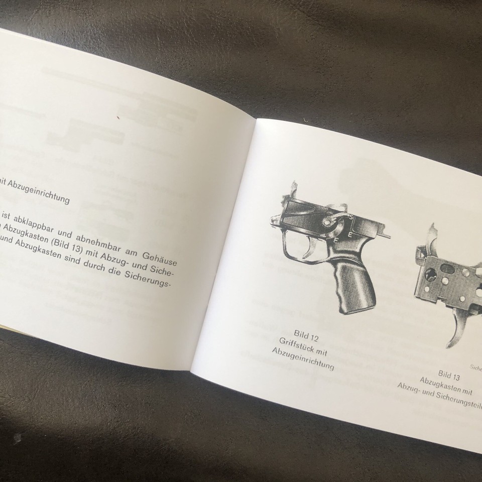 MP5 HK FACTORY MANUAL SMG COLD WAR GERMAN BUNDESWEHR GSG 9 SAS POLICE ...