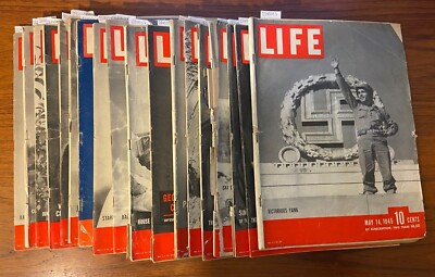 Life Magazines of the 1945 Issues (you pick) | eBay