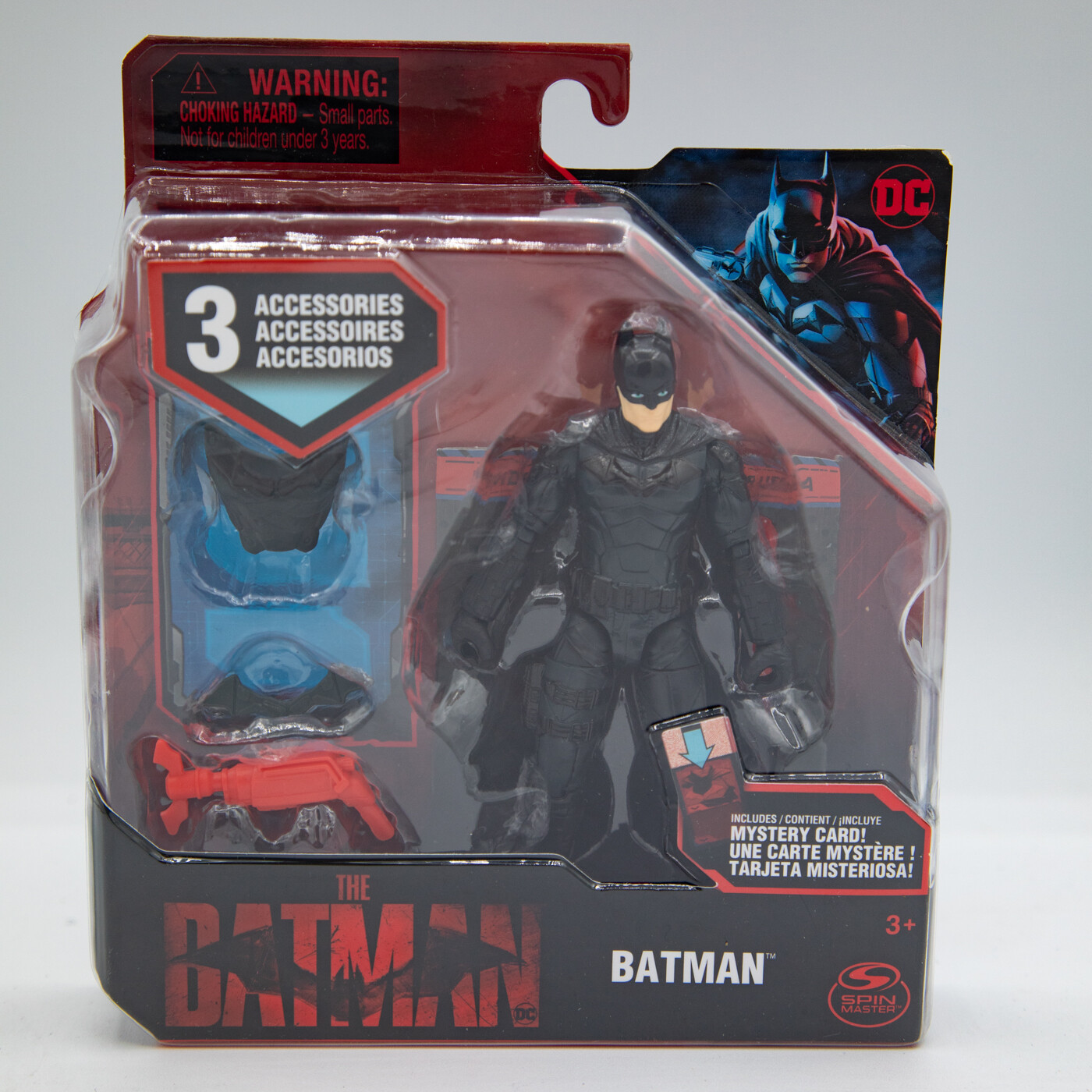 DC Comics The Batman 4-inch Action Figure w/ 3 Accessories NEW | eBay