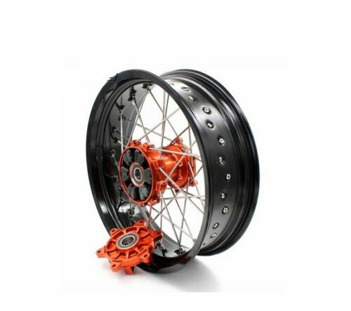 17"/17" SUPERMOTO CUSH WHEELS For KTM690 SMC Enduro R Husky 701 RMT08 ...