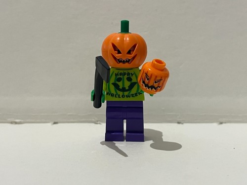 LEGO HALLOWEEN PUMPKIN SKELETON MAN + AXE (BRAND NEW) | eBay