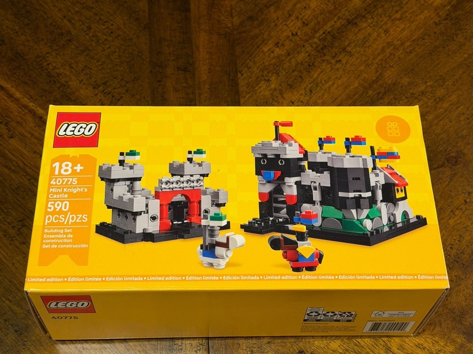 Lego GWP Bundle: 40775 Mini Knight's Castle, 40776 Hot Chocolate Stand ...