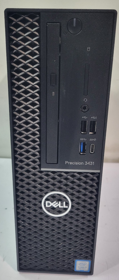 Dell Precision Tower 3431 Desktop PC 3.00GHz Core i7-9700 16GB RAM No ...