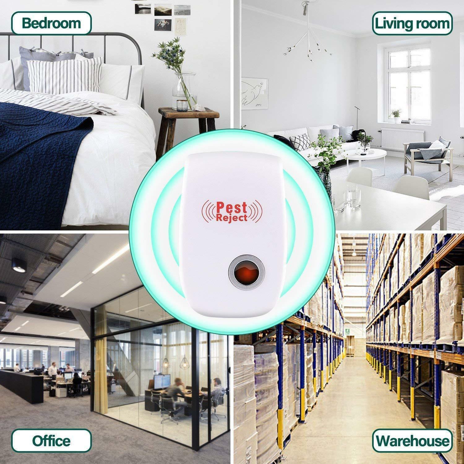 Ultrasonic Pest offense Electronic Pest Control Rats Mosquito Cockroach ...