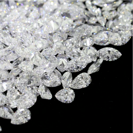 Loose CVD Lot Lab-Grown Diamond 1.30 mm Round D to F- IF Certified ...