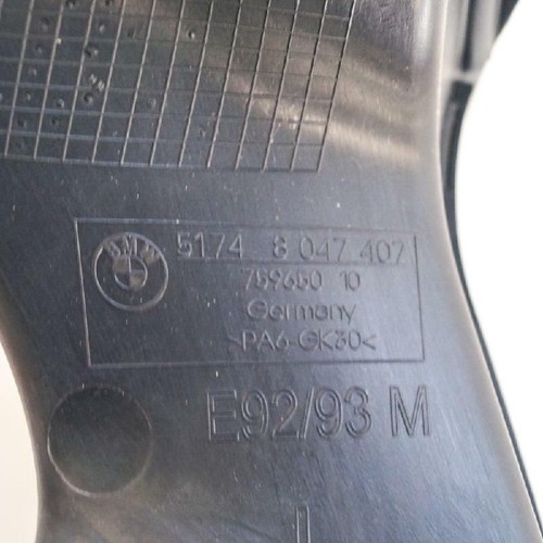 NEW BMW 3 CONVERTIBLE E93 FRONT LEFT SIDE AIR DUCT 51748047407 OEM | eBay