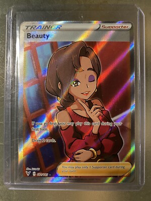 Beauty 181/185 Full Art Trainer Pokemon TCG Vivid Voltage Near Mint | eBay
