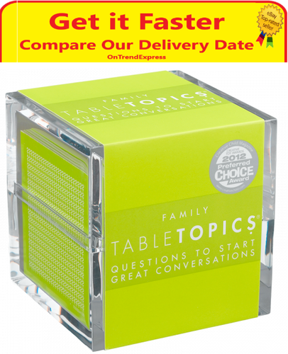 NEW Table Topics FAMILY Edition Card Game Conversation Game FREE POST ...