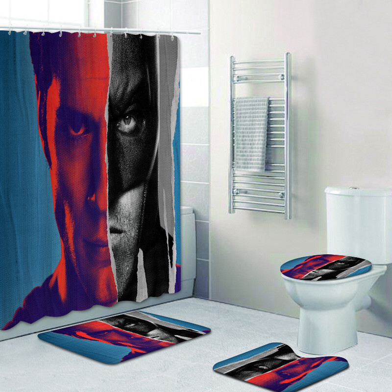 Superman Bathroom Set Retro Marvel Bathroom. Mom Made The Shower
