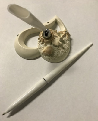 Beach Seashells Theme Pen set for wedding guest book or any nautical ...