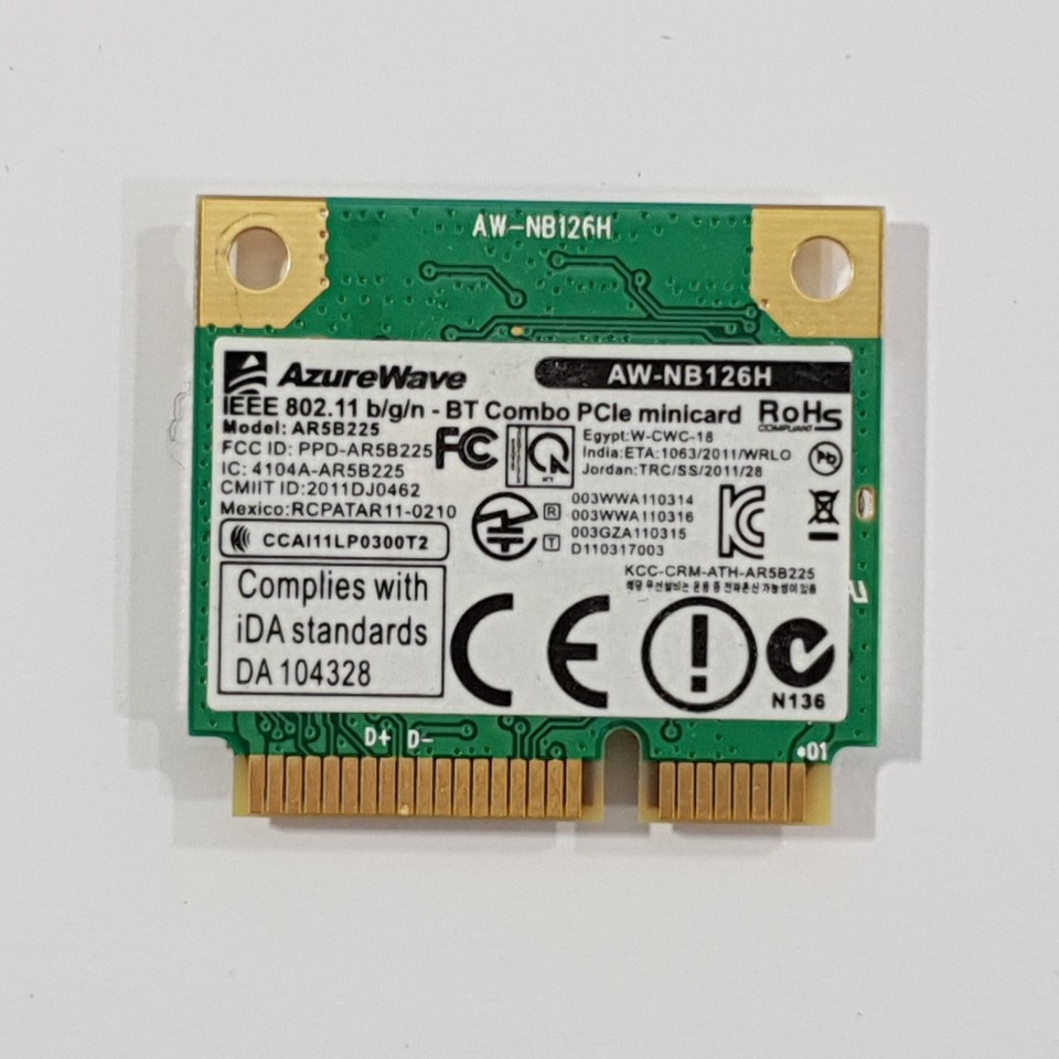 Asus VivoBook V300CA WLAN Karte Wifi Card Wireless AW-NB126H | eBay