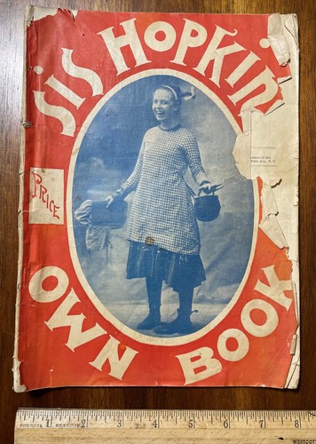 Antique book Sis Hopkins Own Book vaudeville comic Rose Melville Uncle ...