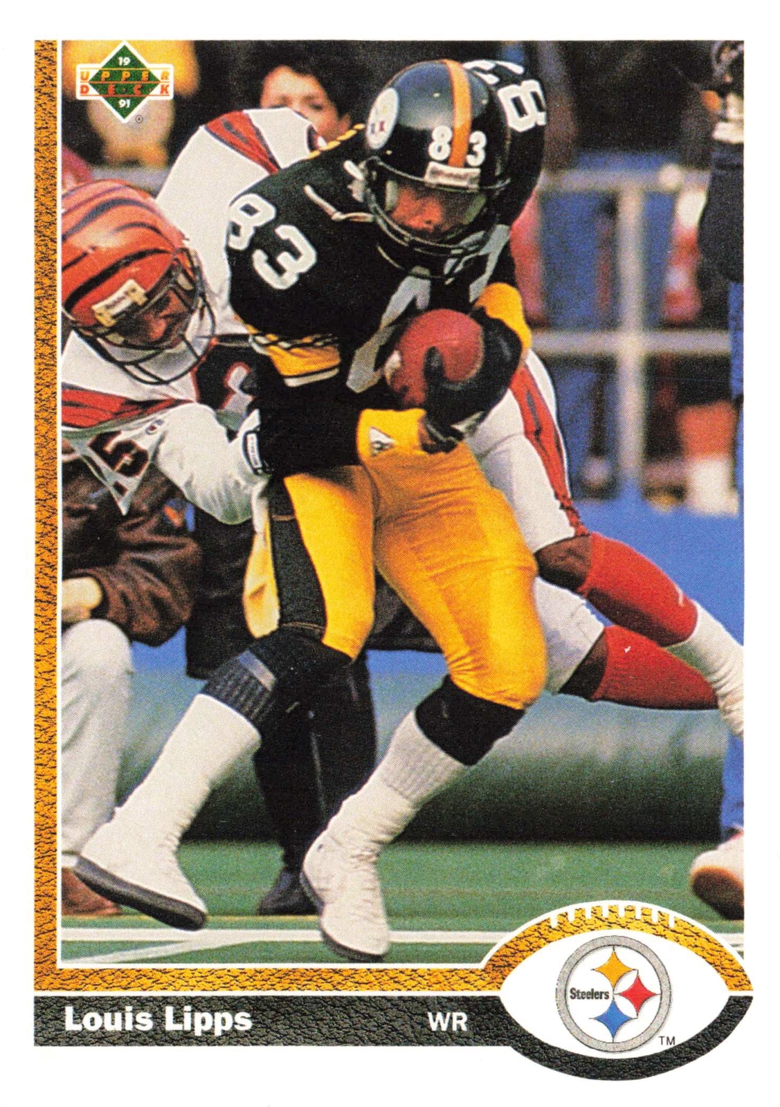 Louis Lipps 1991 Upper Deck #134 Pittsburgh Steelers | eBay