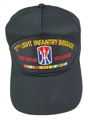 US ARMY ELEVENTH 11TH LIGHT INFANTRY BRIGADE BDE VIETNAM VETERAN HAT W ...