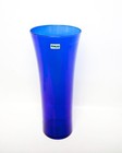 Vintage Italian Art Glass Large Cobalt Vase Murano VETRI LAURA Made in ...