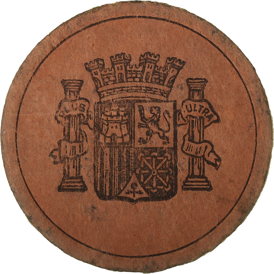 [#1276359] Spain, ,, 25 Centimos, 1938, Stamp coin, EF, Cardbo, ard | eBay