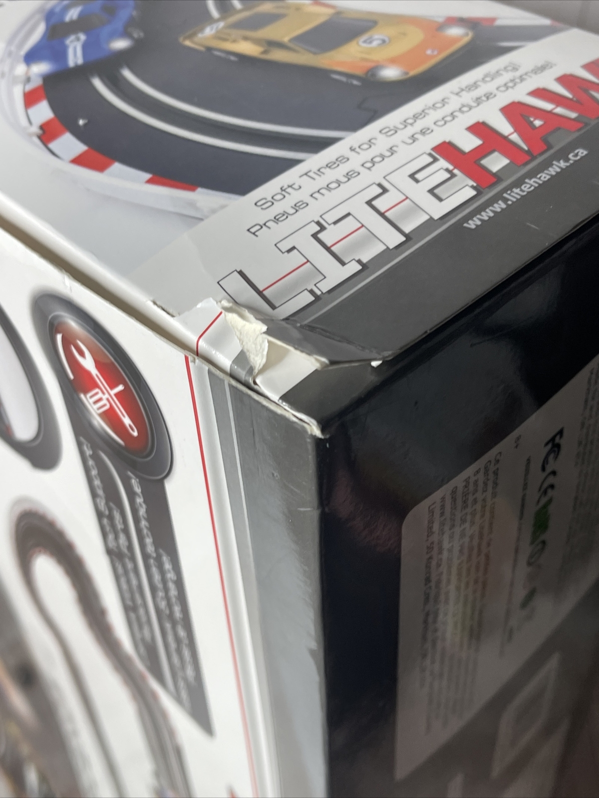 LiteHawk Circuit Racing Legends Slot Car Set - Tested | eBay