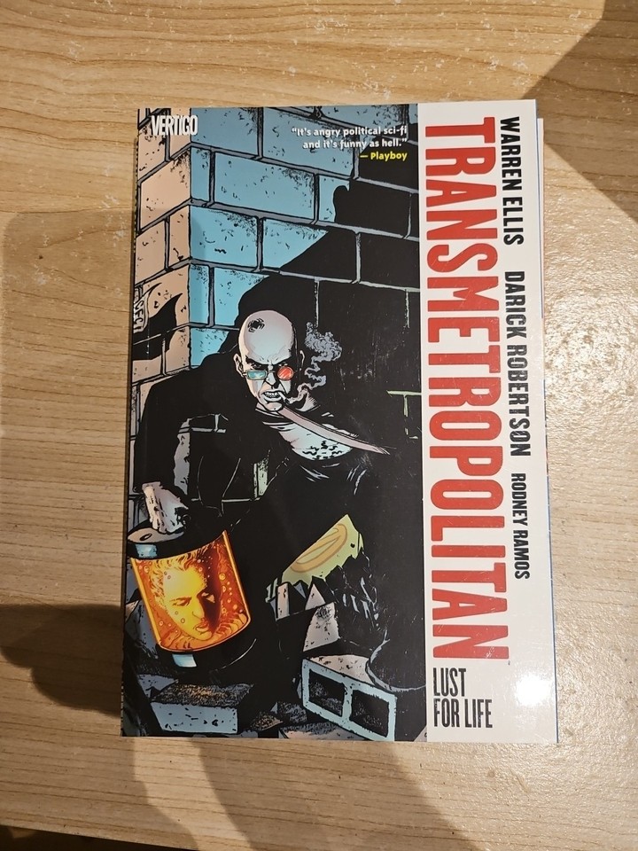 Transmetropolitan Volumes 1-3 Warren Ellis Vertigo Comics Graphic Novel ...