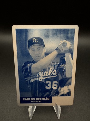 2024 Topps Archives Printing Plates Cyan #40 Carlos Beltran 1/1 Royals ...