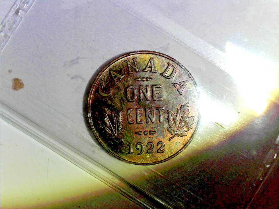 1922 Canada one cent coin. ICCS Certified. | eBay