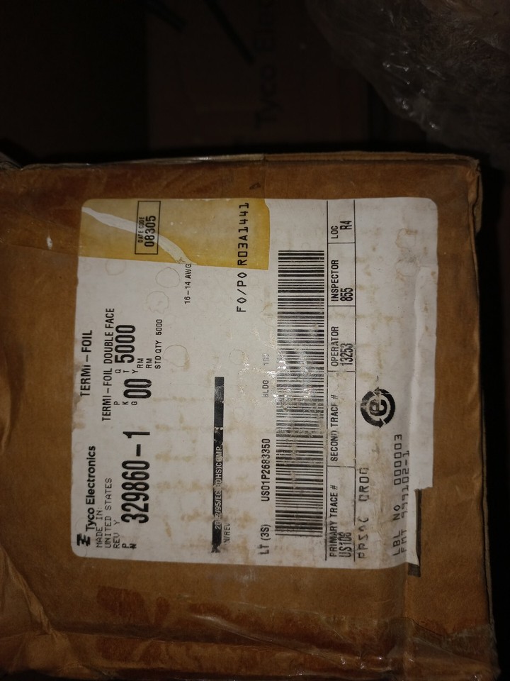 TE 329860-1 TERMI FOIL | eBay