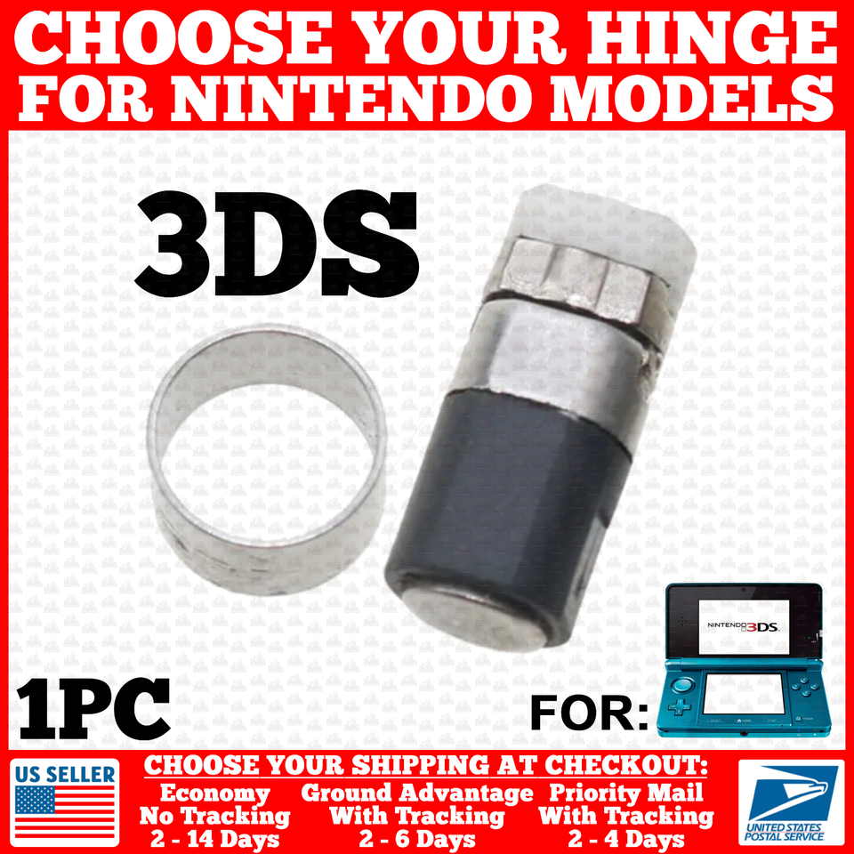 Replacement Hinge/Axle for Nintendo New/3DS/2DS/DSi/XL/LL/DS Lite/GBA ...