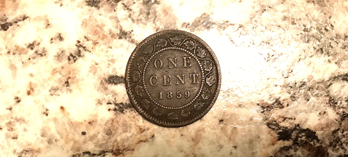 1859 CANADIAN LARGE PENNY VICTORIA AWESOME COIN LOT #0506A | eBay