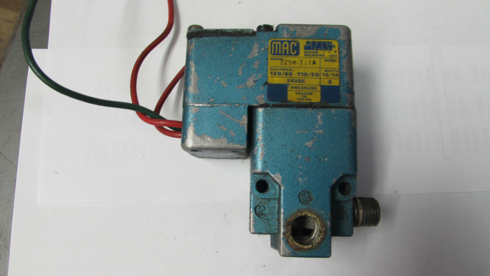 MAC 225B111A Solenoid Valve 225B-111A for sale online | eBay