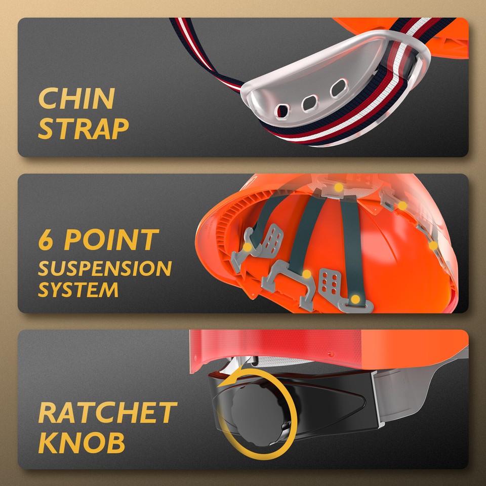 Chainsaw Helmet with Ear Protection Forestry Safety Helmet with Mesh ...