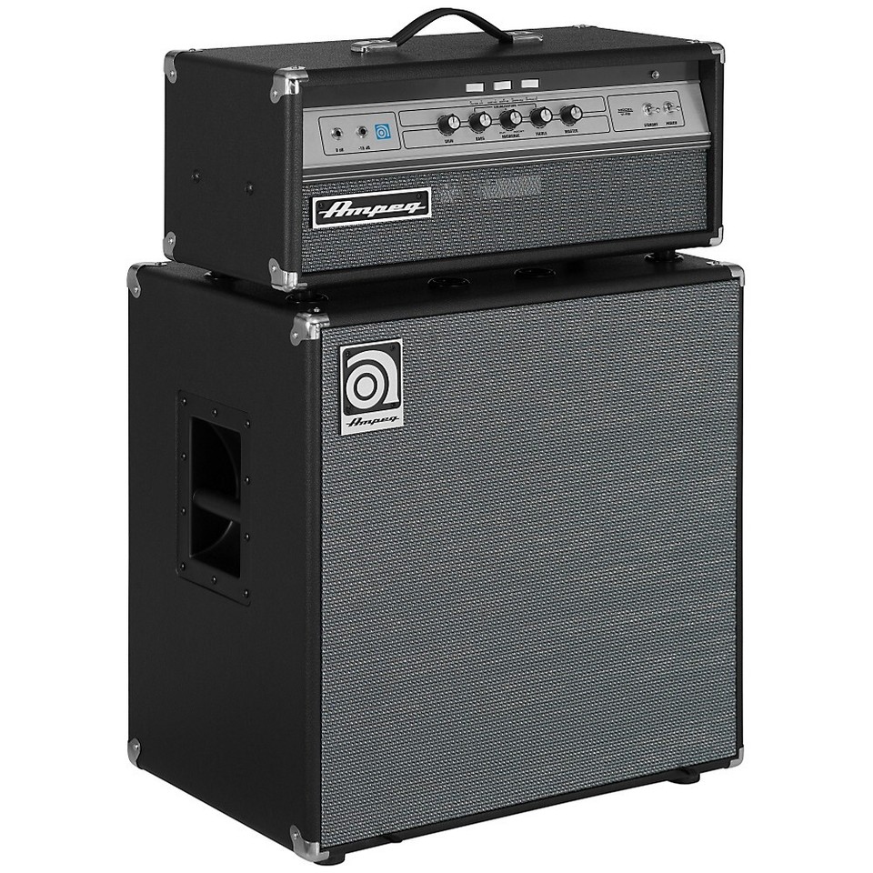 Ampeg V-4B 100W All-Tube Head and SVT-212AV 2x12 Bass Stack | eBay