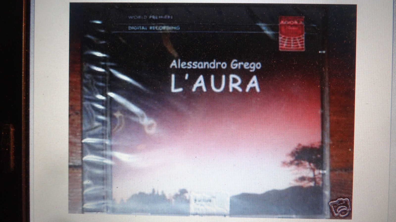 ALESSANDRO GREGO: L' AURA - AGORA MUSICA AG 209.1 CD NEW SEALED MEGA ...