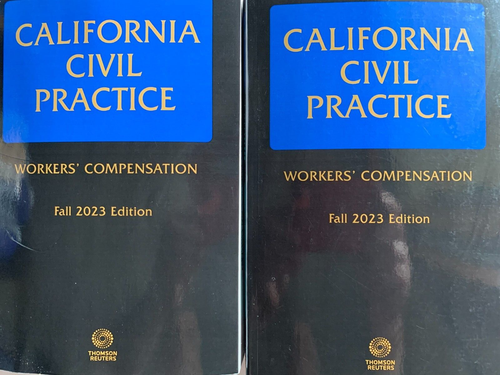 2023 2024 California Civil Practice Workers' Compensation 9798348607876 ...