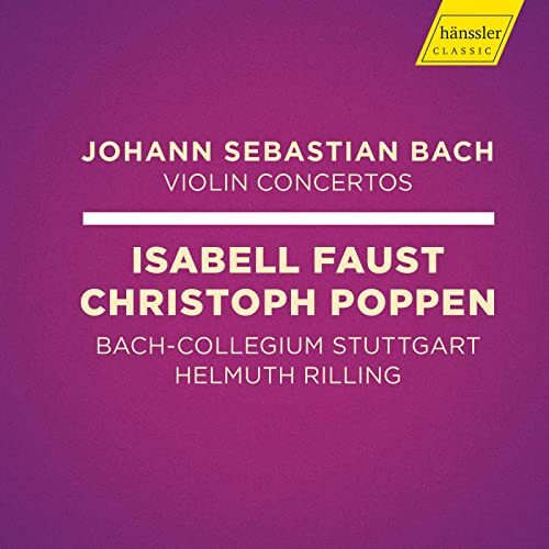 HC18054 Rilling Helmuth Dir Bach: Violin Concertos [isabelle Faust ...