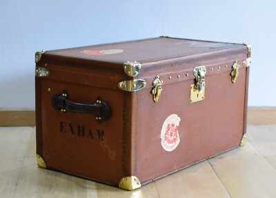 Antique / vintage French steamer / shoe trunk from c. 1920-30s | eBay