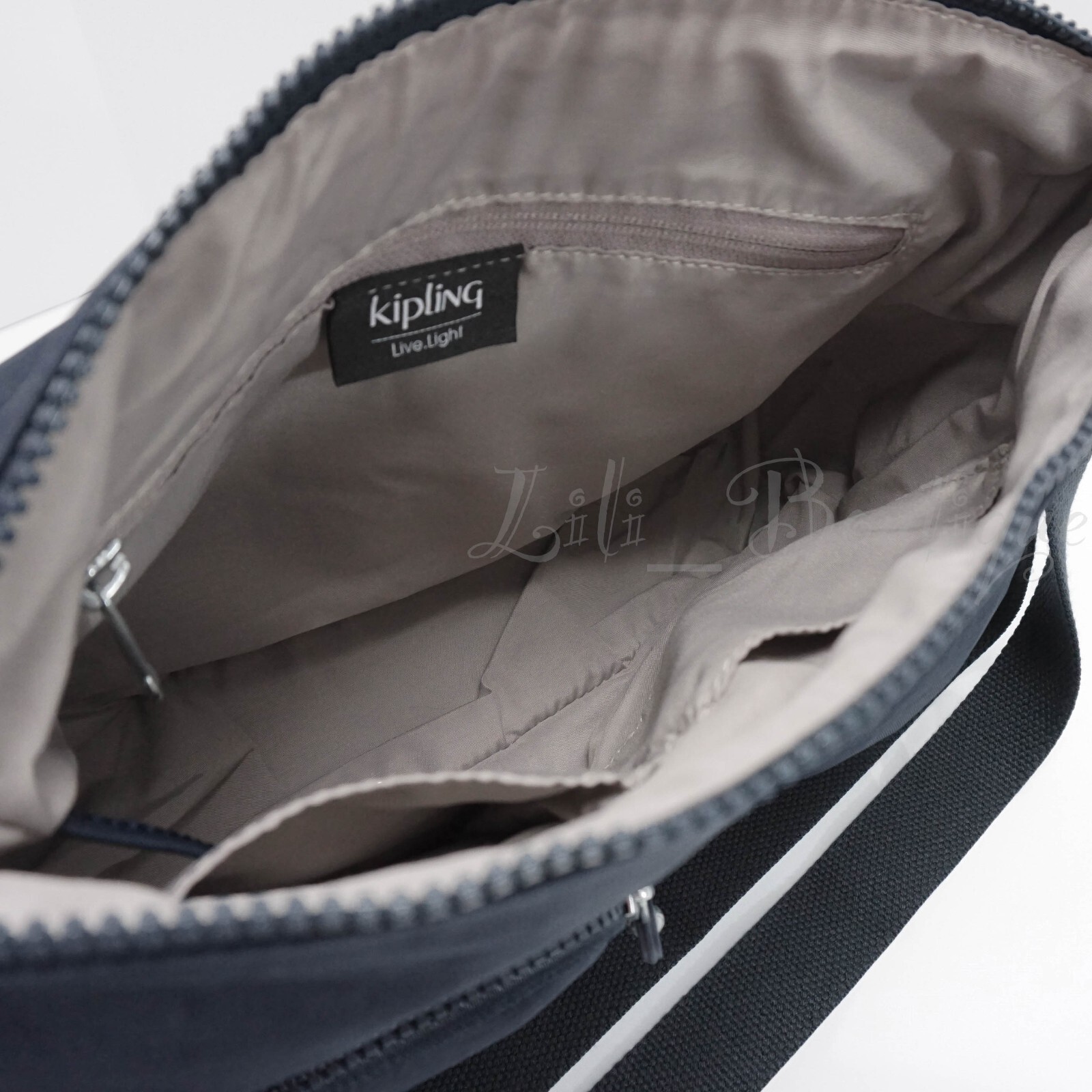 Kipling New Rita Crossbody Messenger Bag Polyamide KI0585 True Blue ...